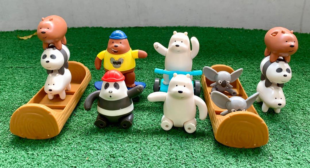 We bare bears happy meal TAKE ALL, Hobbies & Toys, Toys & Games on ...