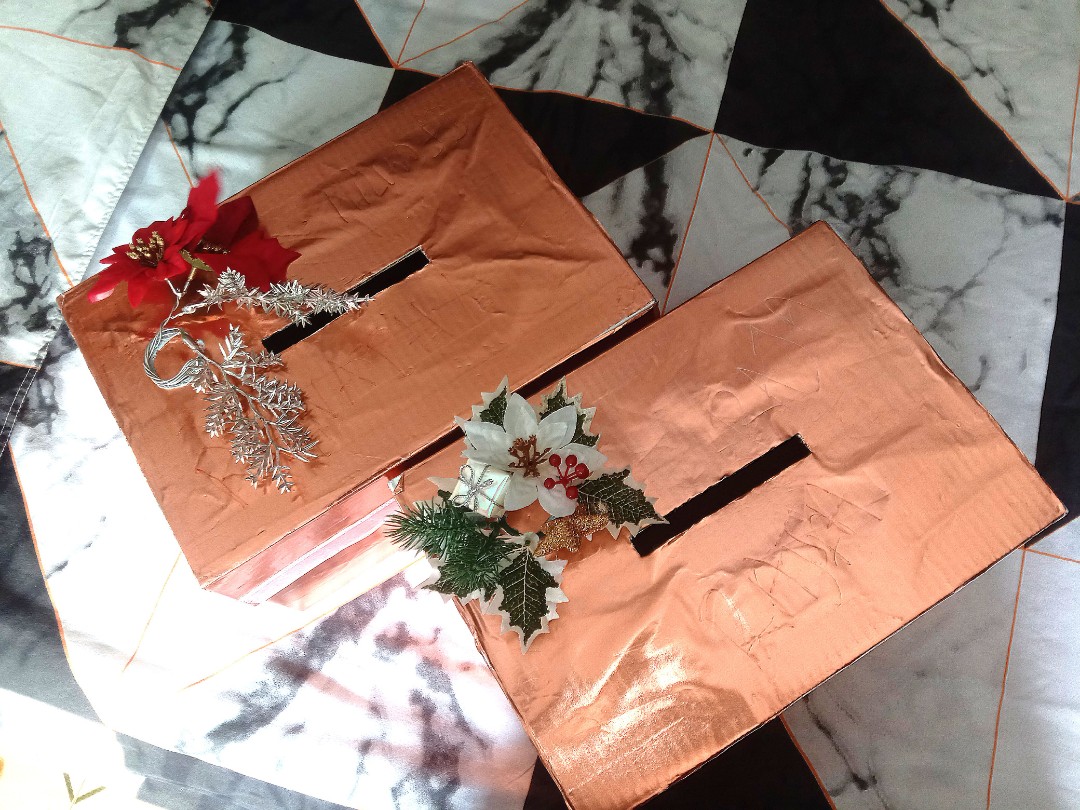 Wedding Ang Pow Box, Hobbies & Toys, Stationery & Craft, Handmade Craft ...