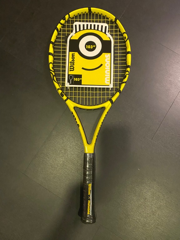 Wilson Minions Ultra 103 Adult Tennis Racket, Sports Equipment, Sports ...