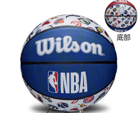 Wilson NBA 全球隊徽籃球/ Wilson NBA猛龍隊紀念籃球, 運動產品, 運動與體育, 運動與體育 - 球拍和球類運動 ...