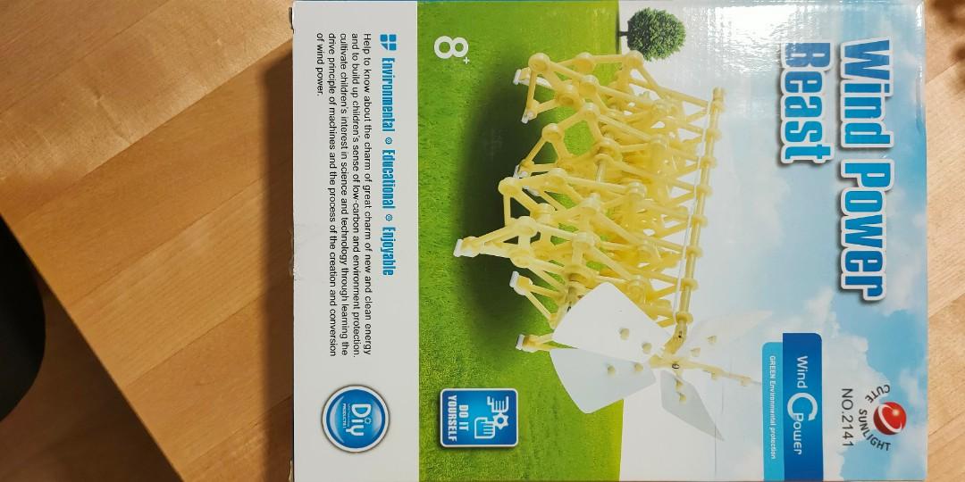 Wind Power Beast - DIY Kit for 8+, Hobbies & Toys, Stationery & Craft ...