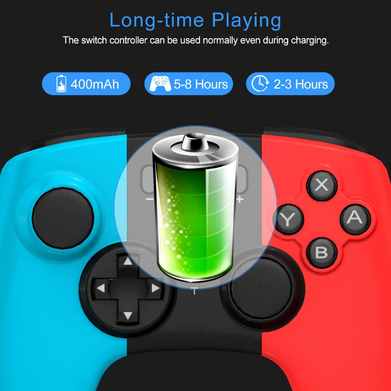 Wireless Switch Pro Controller Gamepad Joypad Remote Joystick for Nintendo Switch Console ...