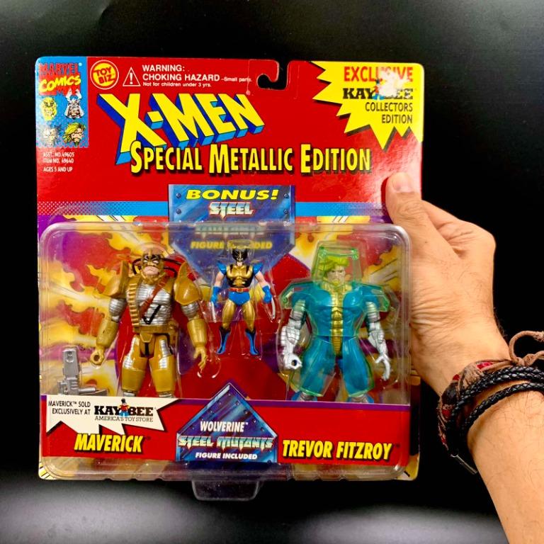 X-men Special Metallic Edition Maverick and Trevor Fitzroy 1994, Toy ...