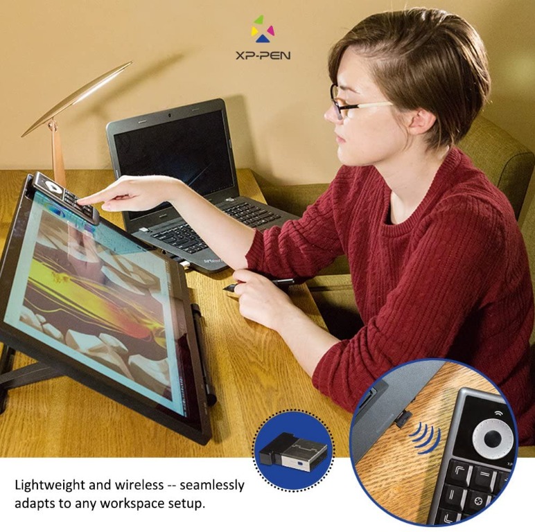 XP-Pen AC19 Shortcut Remote Express Keys Keyboard for Drawing Display ...
