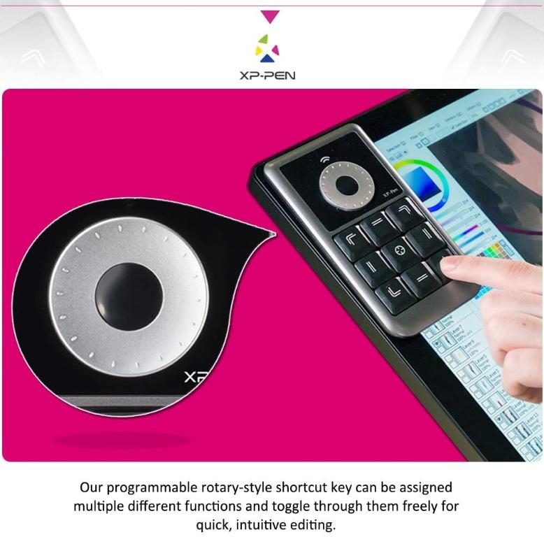 XP-Pen AC19 Shortcut Remote Express Keys Keyboard for Drawing Display ...