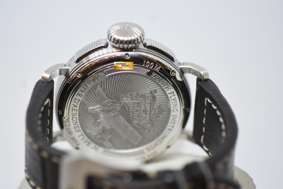 ZENITH PILOT MONTRE D’AERONEF TYPE 20 47mm ANNUAL CALENDAR EL PRIMERO ...
