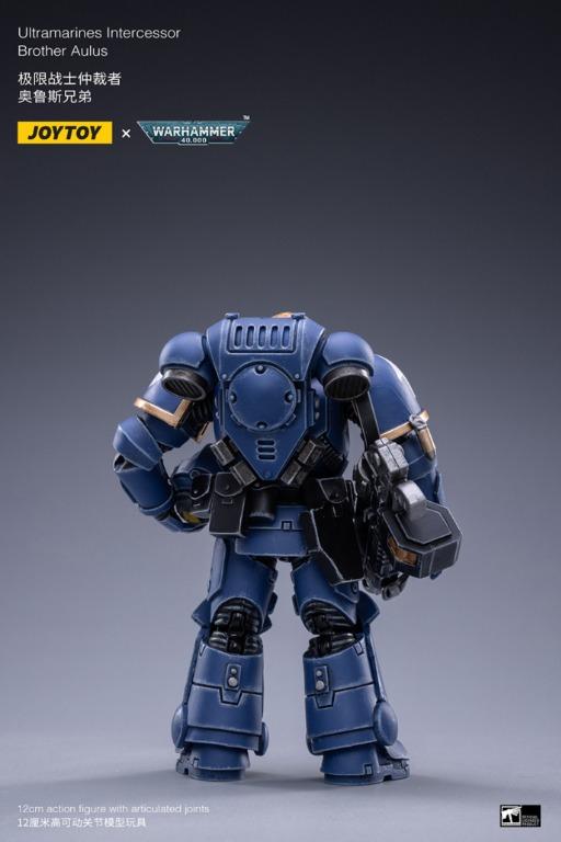 1/18 JoyToy Warhammer40K Ultramarines Intercessors Brother Aulus, 興趣及遊戲 ...