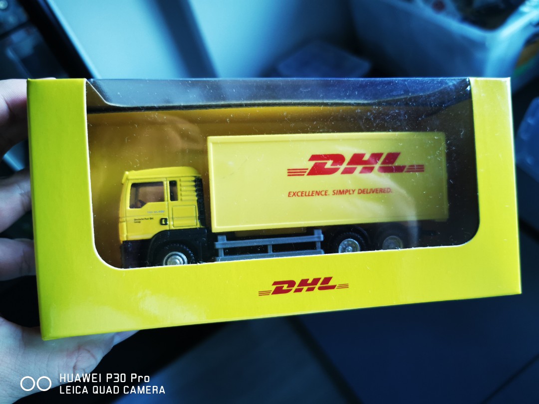 1/64 DHL truck, Hobbies & Toys, Toys & Games on Carousell