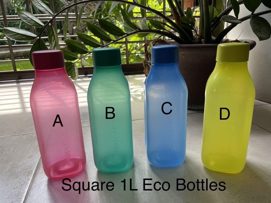 Tupperware 1L Eco Bottles, Furniture & Home Living, Kitchenware ...
