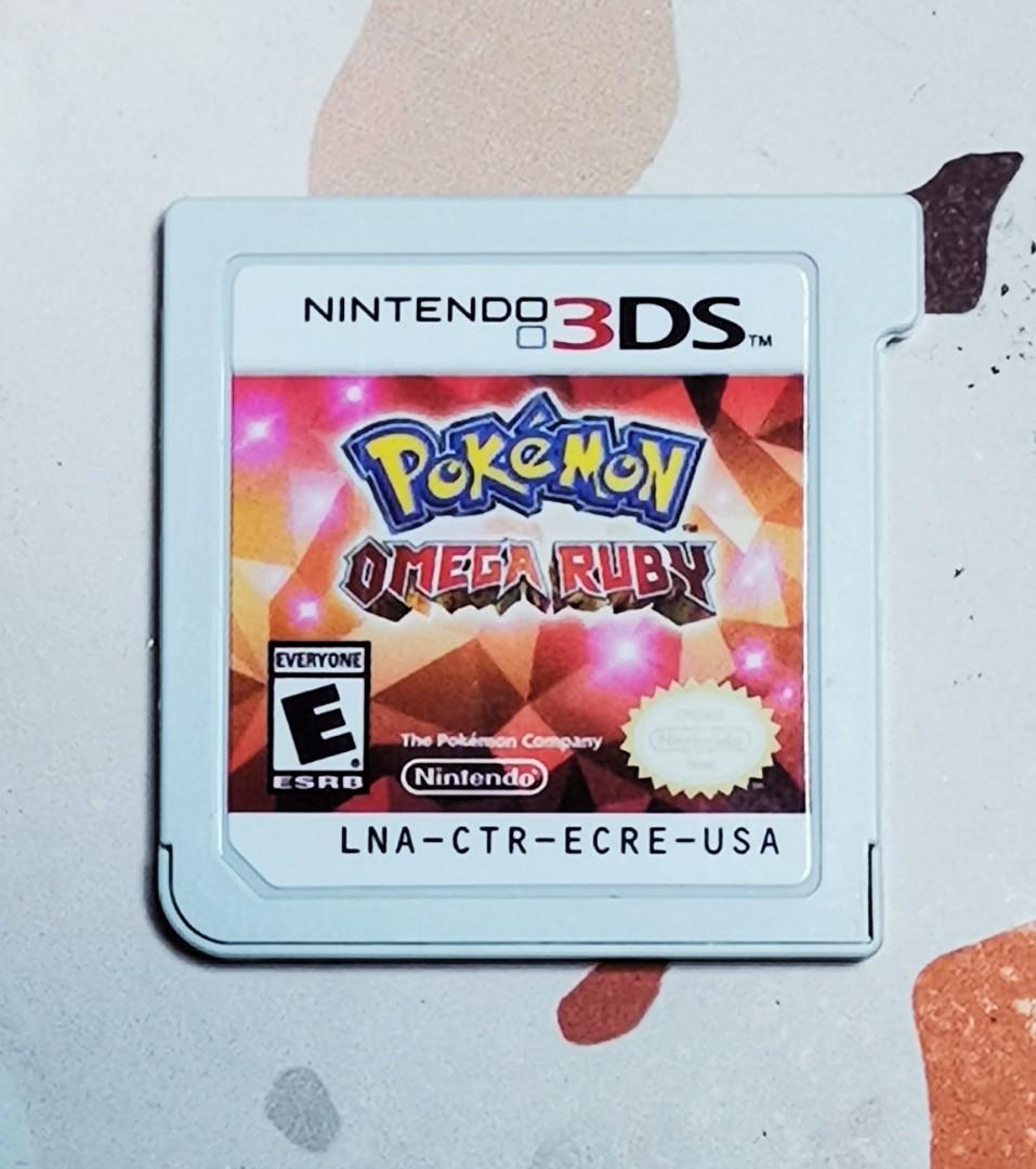 Pokemon Omega Ruby Cartridge