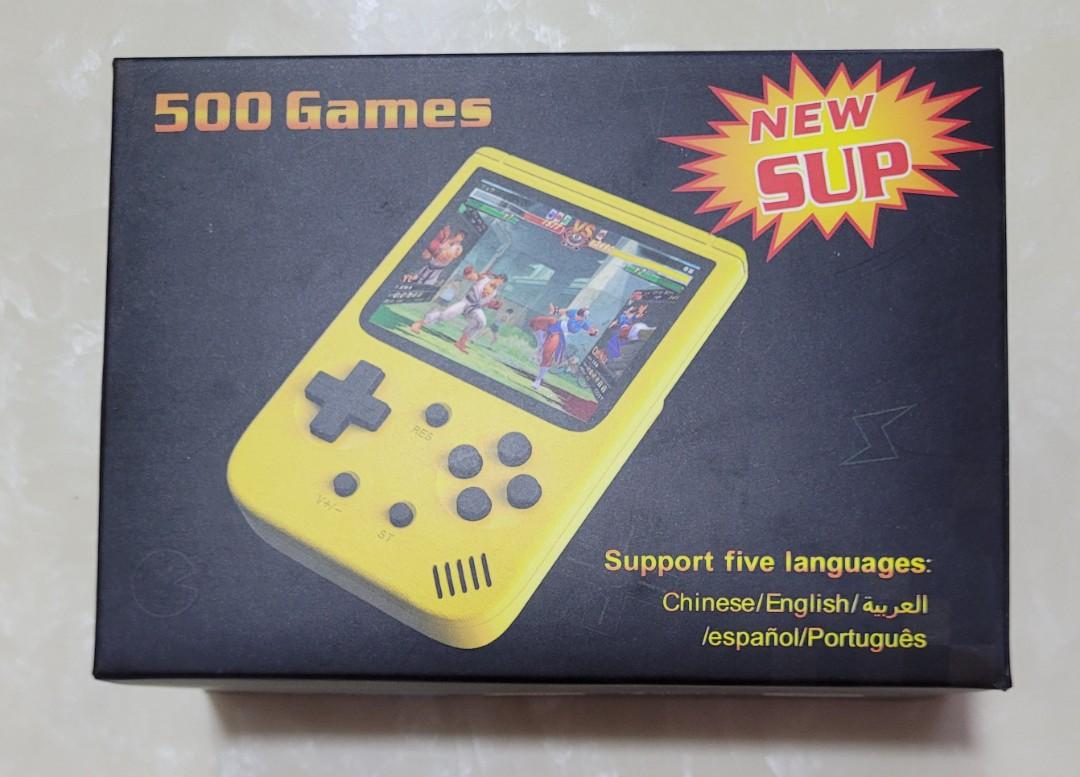 500 in 1 Console with Classic Mini Arcade Games (Available in 5 ...