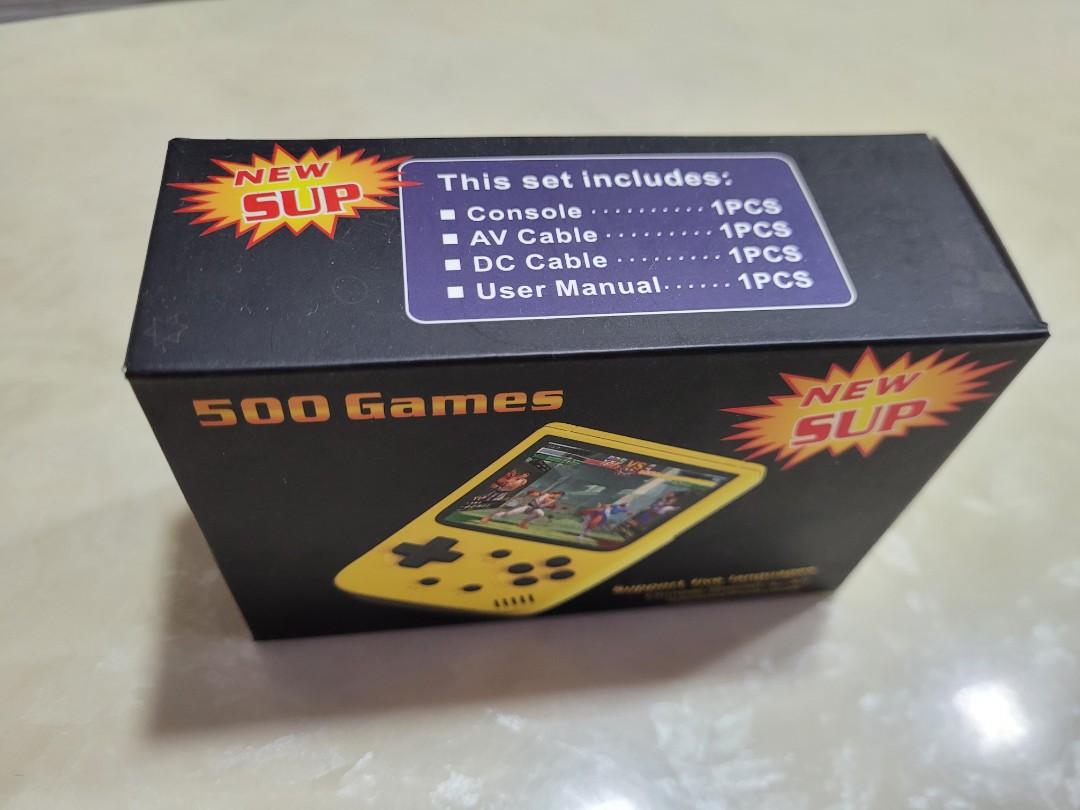 500 in 1 Console with Classic Mini Arcade Games (Available in 5 ...