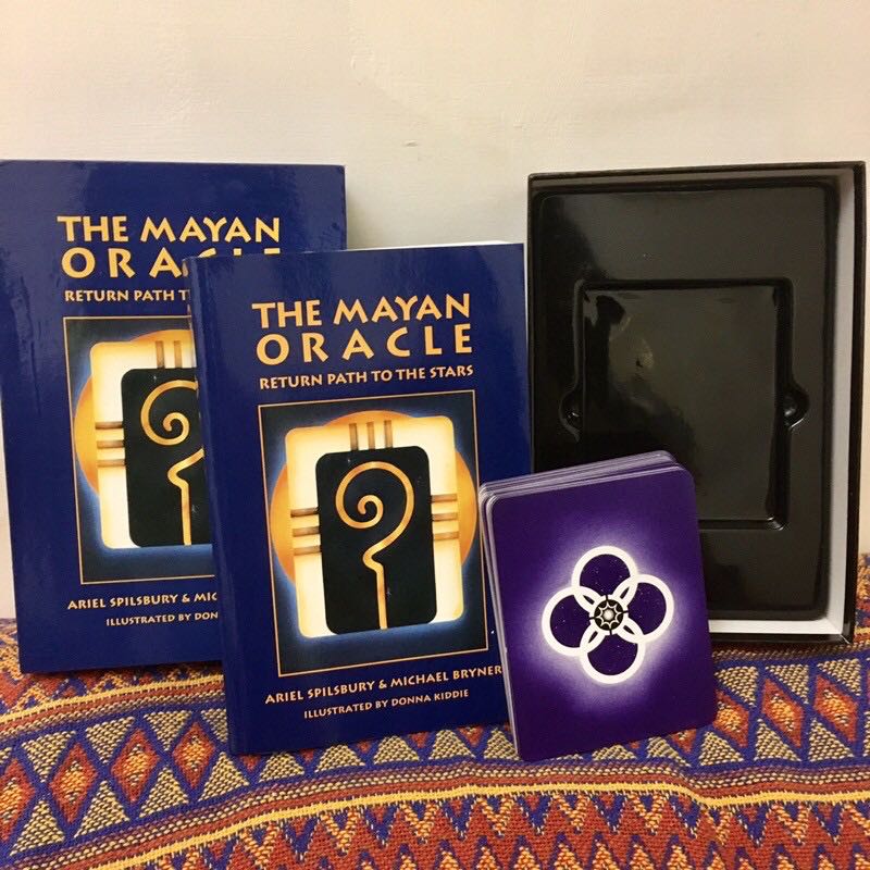 原文 正版 瑪雅 神諭卡 The Mayan Oracle 占卜卡, 書籍、休閒與玩具, 書本及雜誌, 童書、著色互動書在旋轉拍賣
