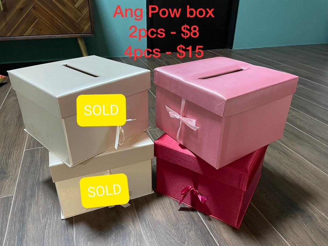 Ang Bao Boxes for wedding reception, Furniture & Home Living, Home ...