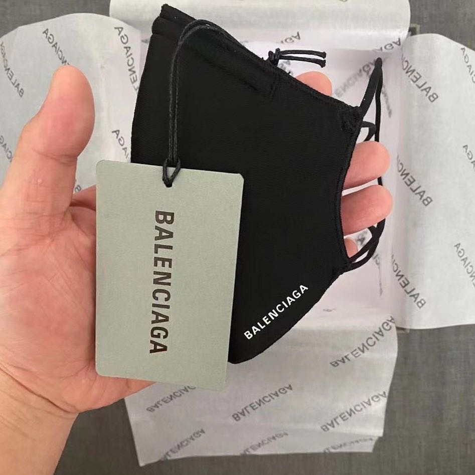 Balenciaga new classic logo exquisite and simple reusable mask, Health ...
