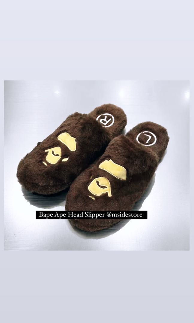 Bape Indoor Slipper, Men's Fashion, Footwear, Casual shoes on Carousell