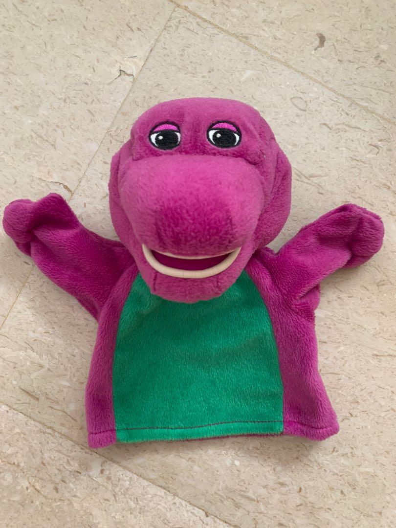 Barney puppet, Hobbies & Toys, Toys & Games on Carousell