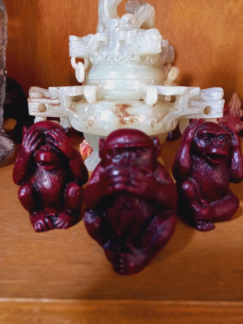 Blind, Deaf, Mute Monkey, Hobbies & Toys, Memorabilia & Collectibles ...