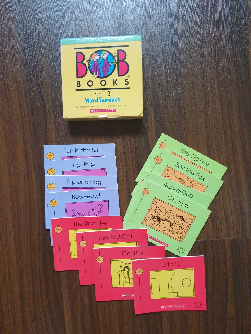 Bob book set Word families, Hobbies & Toys, Books & Magazines, Children ...