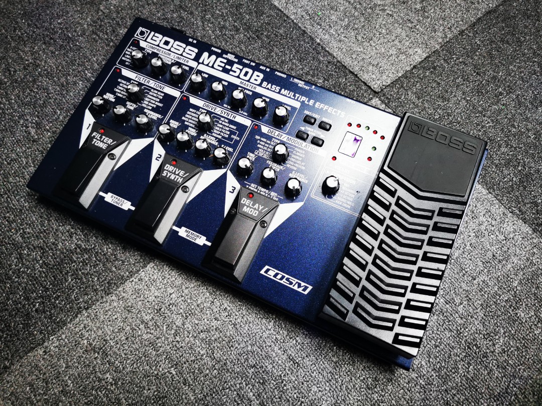 Boss ME-50B Bass effect, 音響器材, 其他音響配件及設備 - Carousell