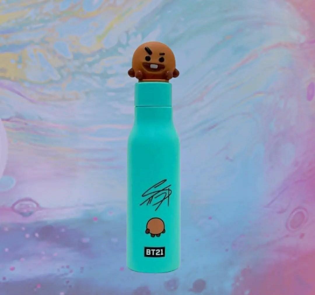 BT21 500ml WATER BOTTLE - OFFICIAL, Hobbies & Toys, Memorabilia ...