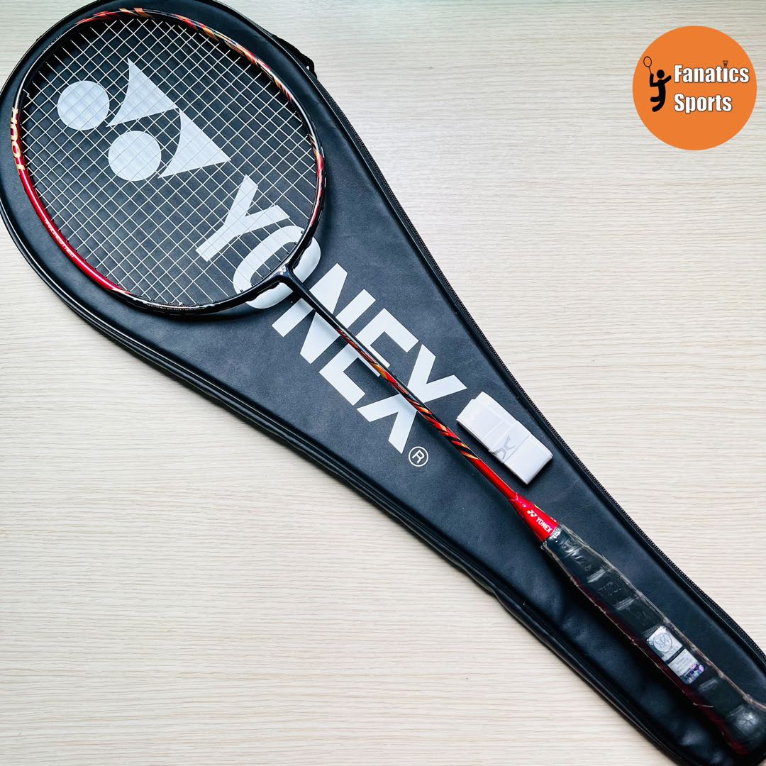 [Bundle] Brand New Yonex Astrox 99 Tour Cherry Sunburst strung with ...