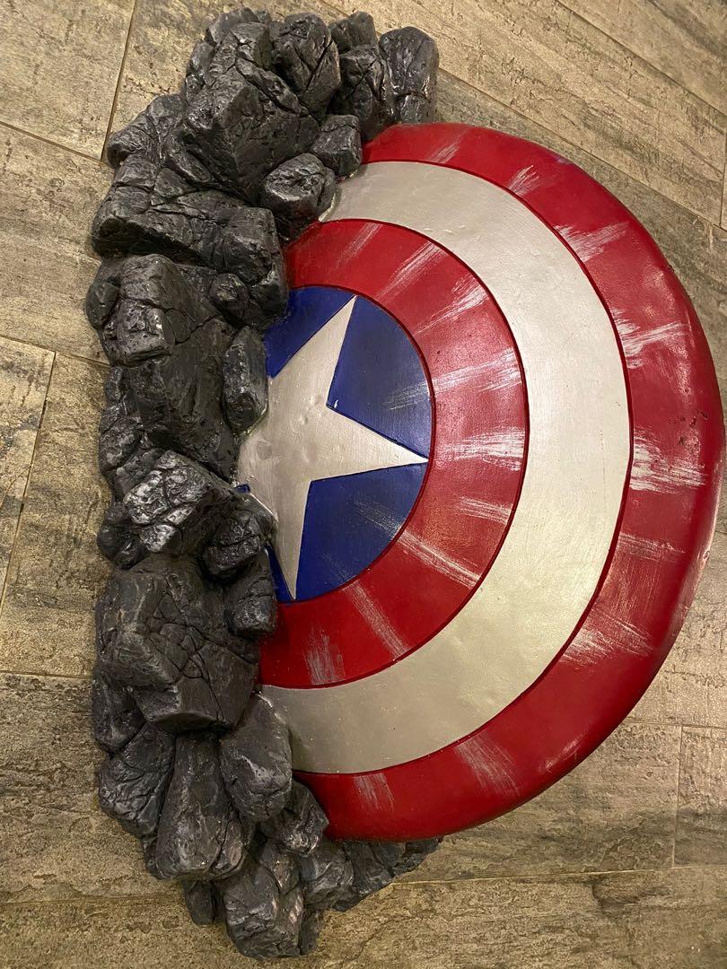 Captain America shield wall decor, Hobbies & Toys, Toys & Games on ...