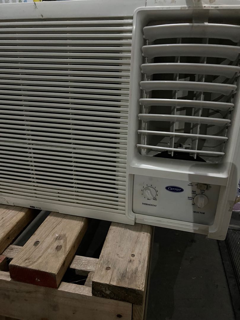 carrier 2hp aircon window type for sale, TV & Home Appliances, Air ...