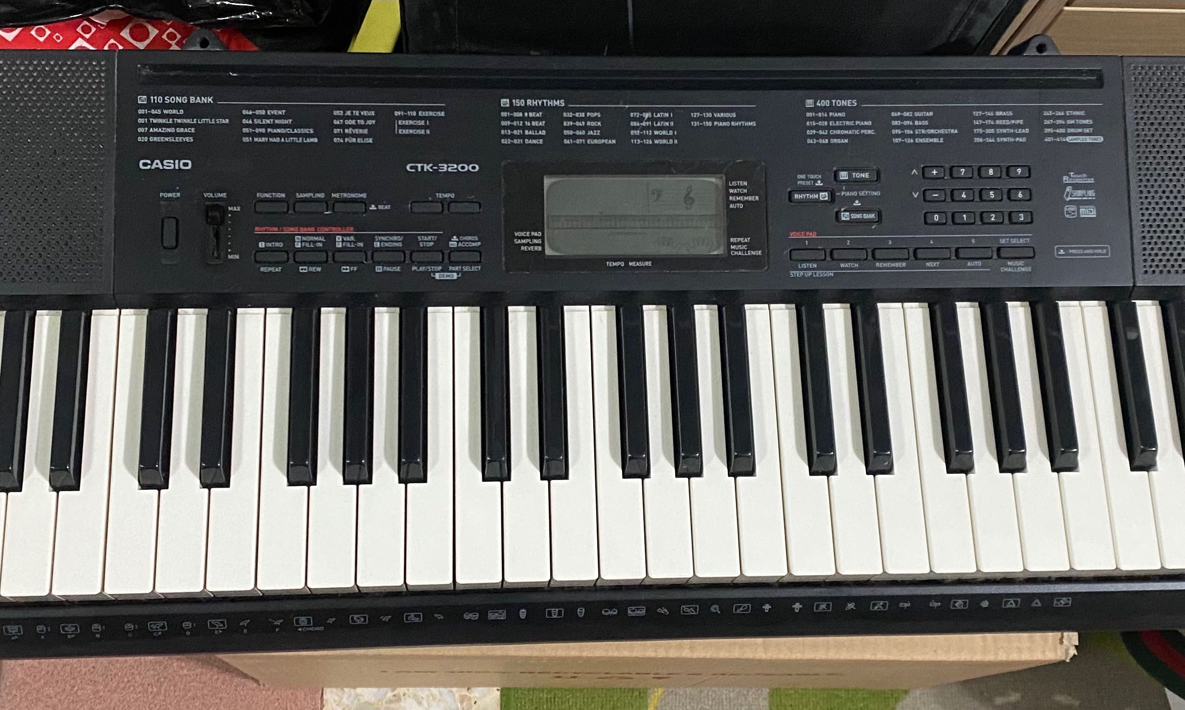Casio Electronic Keyboard CTK-3200, Hobbies & Toys, Music & Media ...