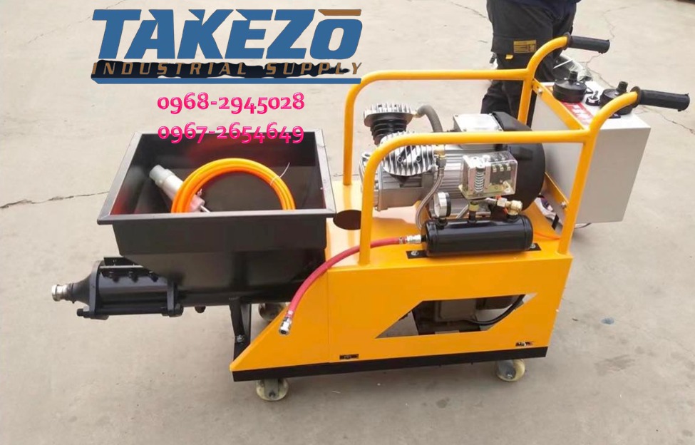 CEMENT SPRAY MACHINE MORTAR SPRAYING MACHINE, Commercial & Industrial ...