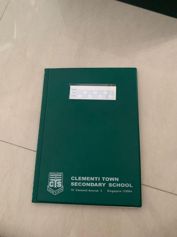Clementi Secondary School Report Book, Hobbies & Toys, Books ...