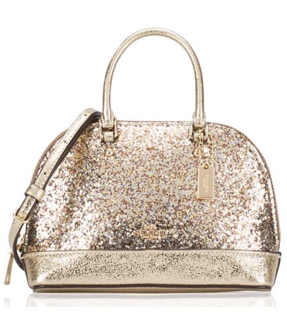 Coach micro mini crossbody bag gold brand new, Women's Fashion, Bags ...