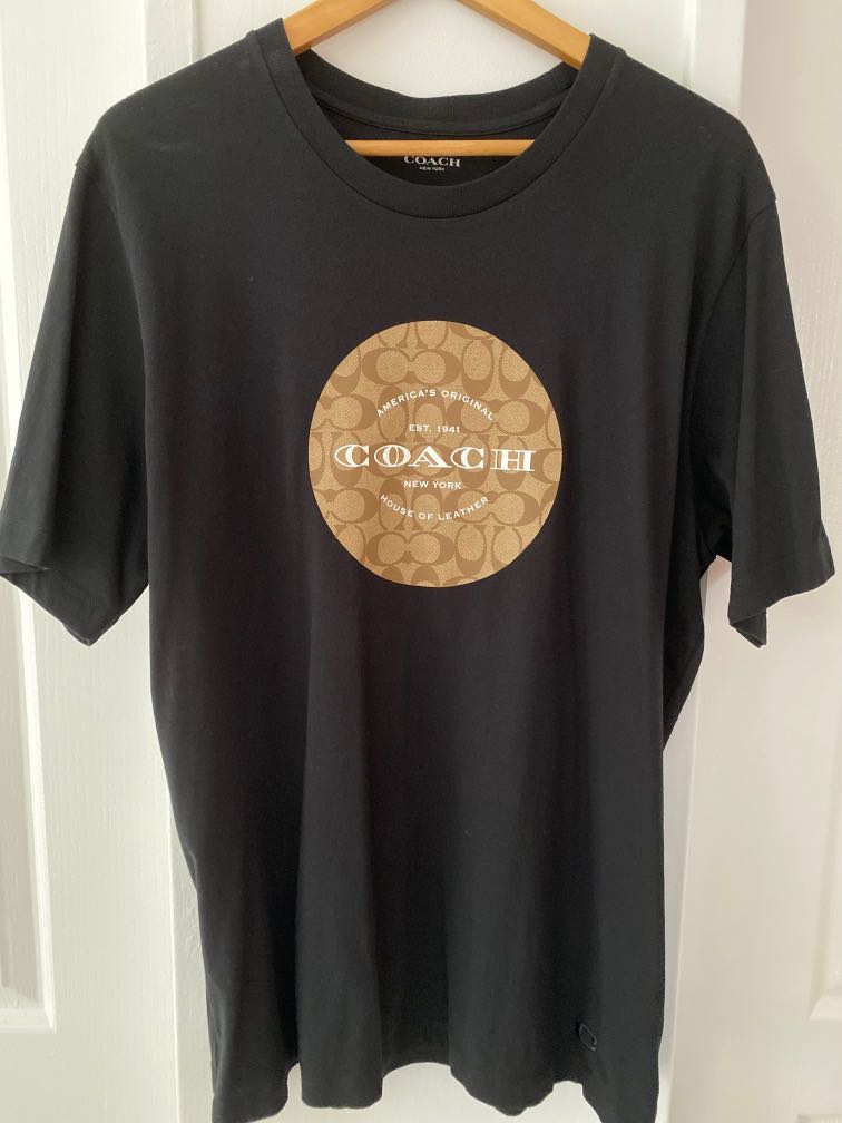 Coach Tee, Men's Fashion, Tops & Sets, Tshirts & Polo Shirts on Carousell