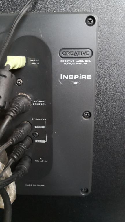 Creative Inspire T3030 2.1 Speakers System, Computers & Tech, Desktops ...