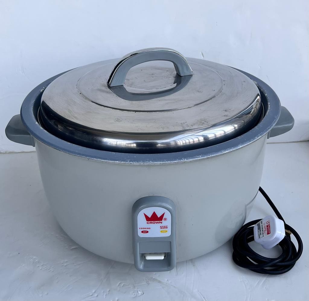 CROWN RICE COOKER (30 CUPS), TV & Home Appliances, Kitchen Appliances ...