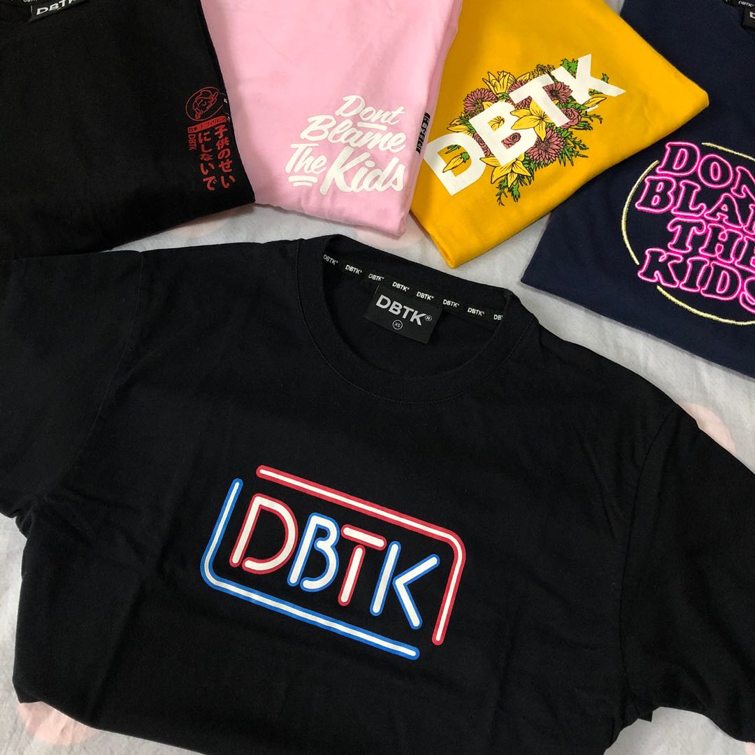 DBTK x BRATPACK Dreams Take Flight Black Tee, Men's Fashion, Tops ...
