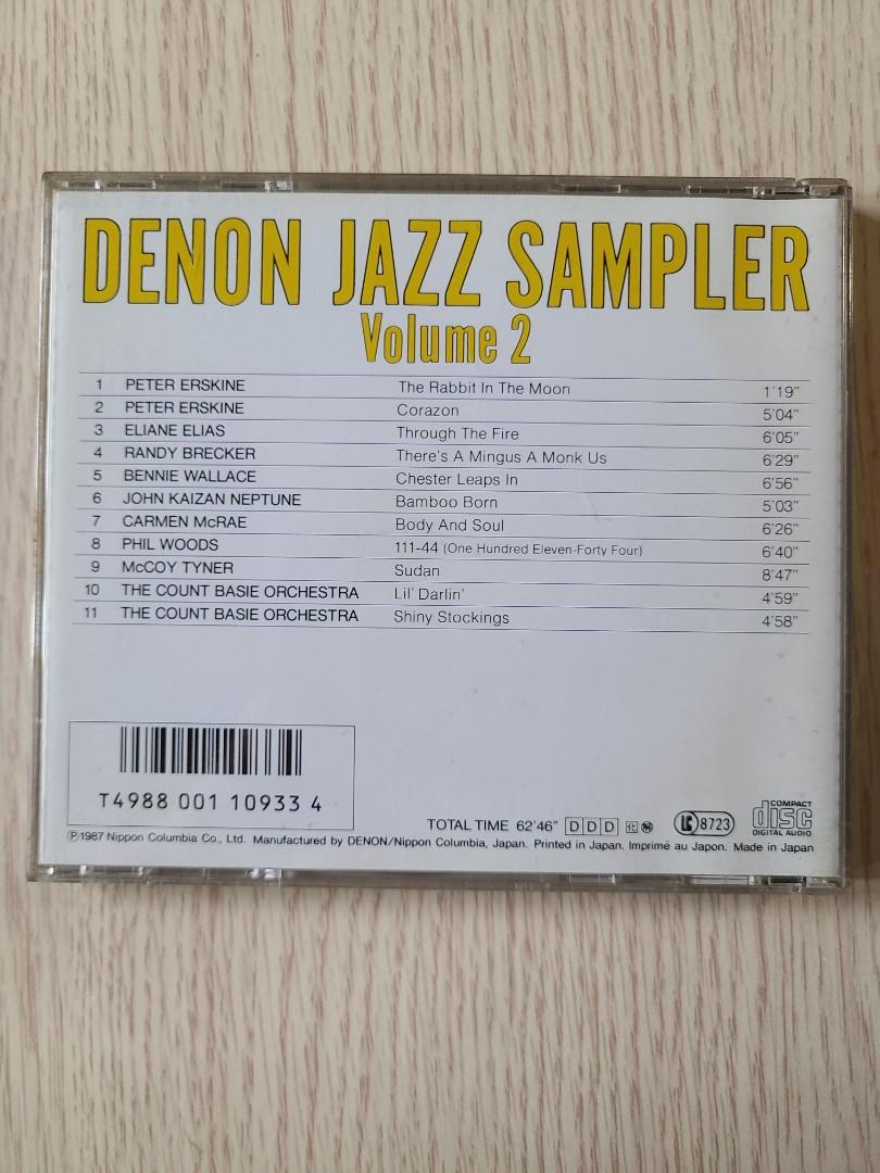 Denon Jazz Sampler Volume 2 CD, 興趣及遊戲, 音樂樂器 & 配件, 音樂與媒體 - CD 及 DVD ...