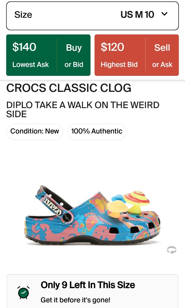 Diplo x Crocs, Men's Fashion, Footwear, Flipflops and Slides on Carousell
