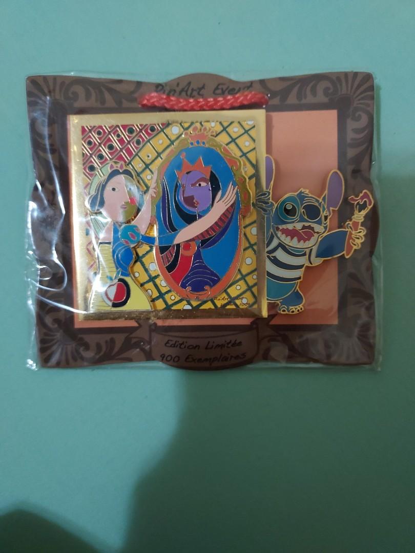 [全球900個] 迪士尼限量史迪仔紀念徽章 Pin'art Event - PicaStitch - Mini Jumbo - Stitch ...