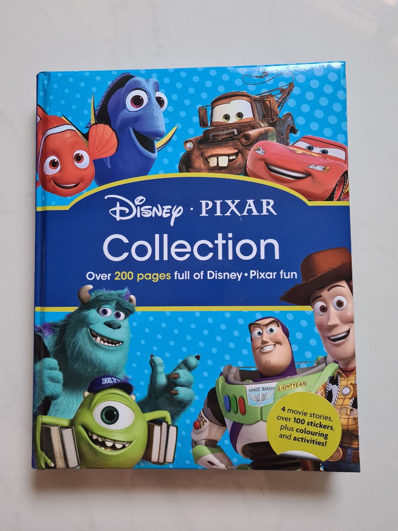 Disney Pixar Collection : Over 200 Pages of Disney/Pixar Fun!, Hobbies ...