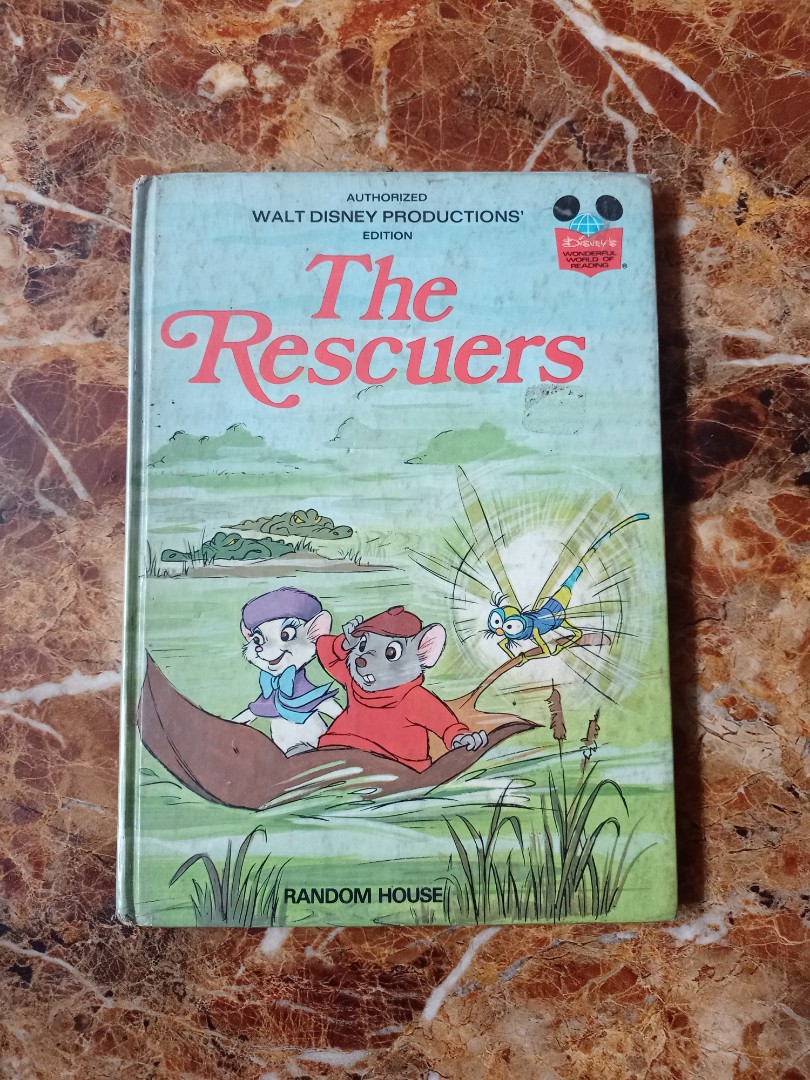 Disney The Rescuers Story Book, Hobbies & Toys, Books & Magazines ...