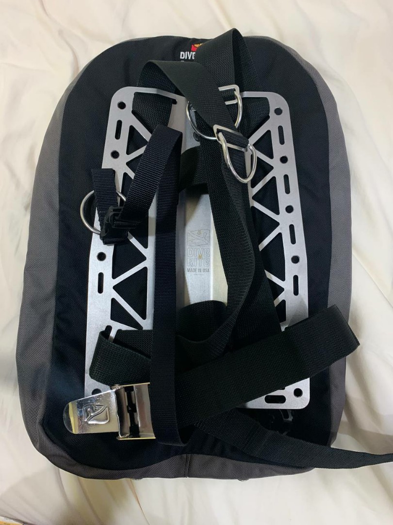 DiveRite Travel EXP Backplate Wing System w/ Extras, Sports Equipment ...