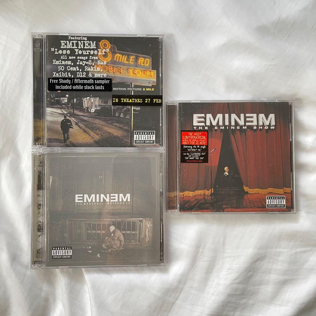 Eminem CDs, Hobbies & Toys, Music & Media, CDs & DVDs on Carousell