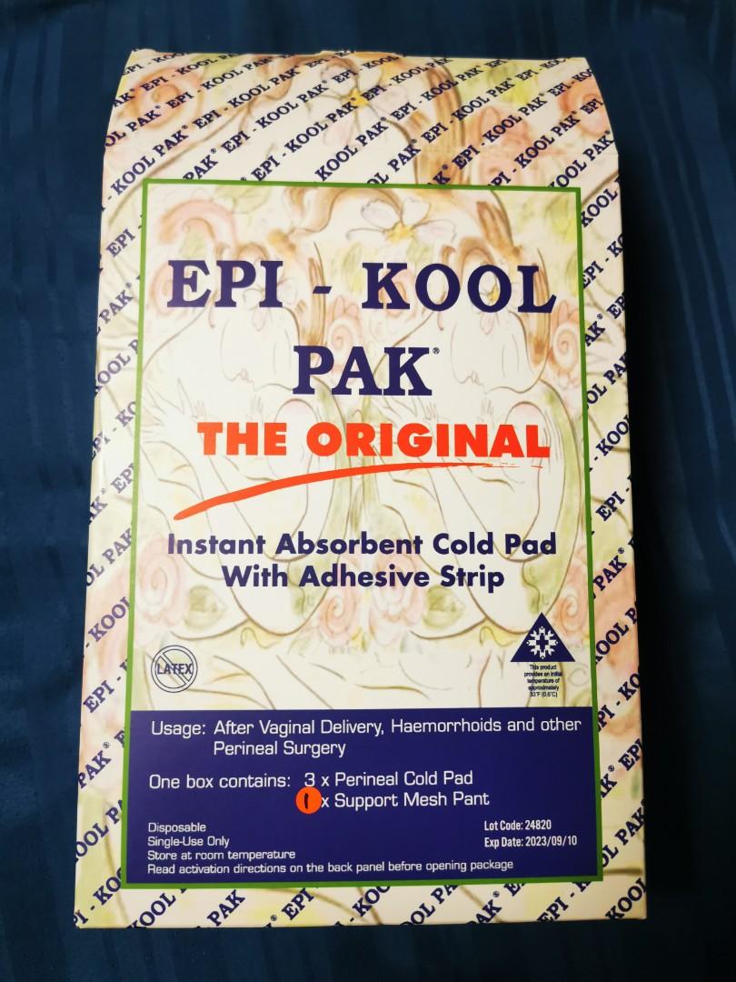Epi Kool Pak bundle with pads and undies, Babies & Kids, Maternity Care ...