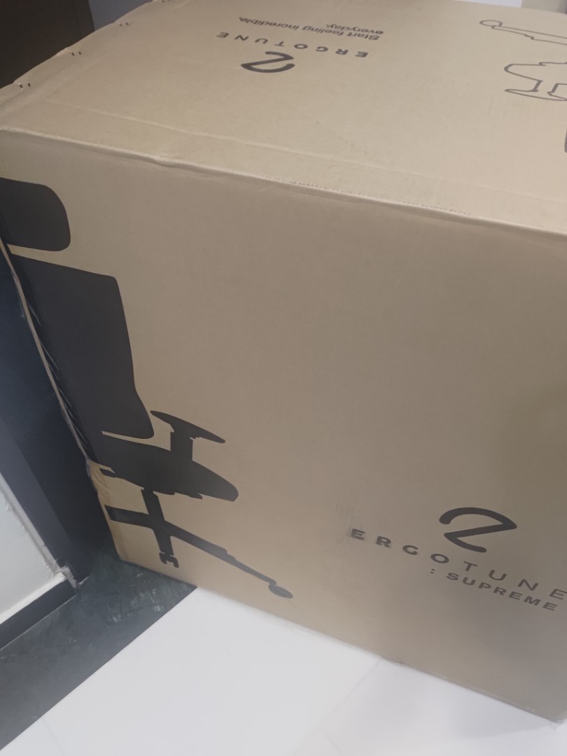 Ergotune Supreme Box, Furniture & Home Living, Furniture, Chairs on ...