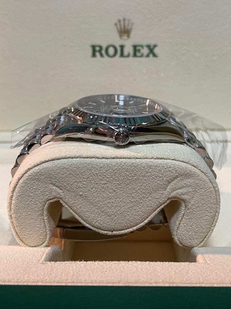 Full stickers Rolex Datejust 41 fluted jubilee (Blue dial) - 126334 ...