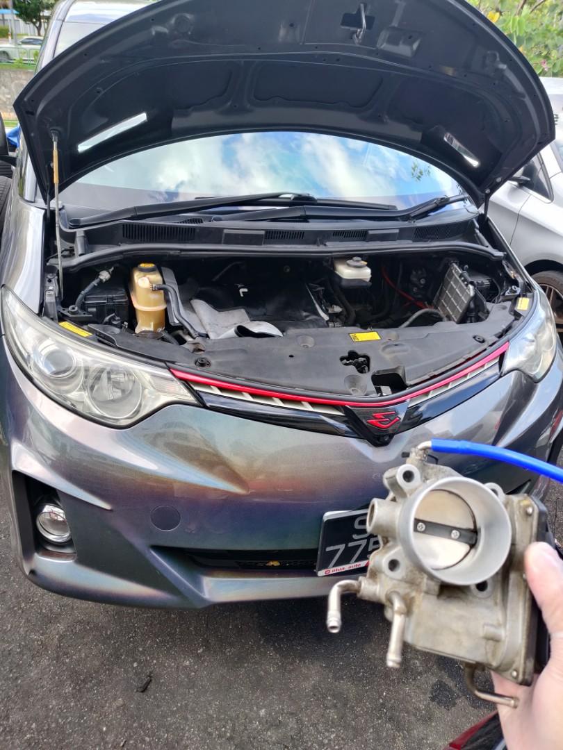 Ge6 throttle body port and polishing ge8 gk5 fd1 fd2 Honda fit civic jazz hrv crz vezel lancer ...