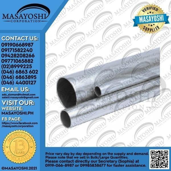 GI Pipe 4" x 100mm | Galvanized Iron Pipe | GI Pipe | Metal Works ...