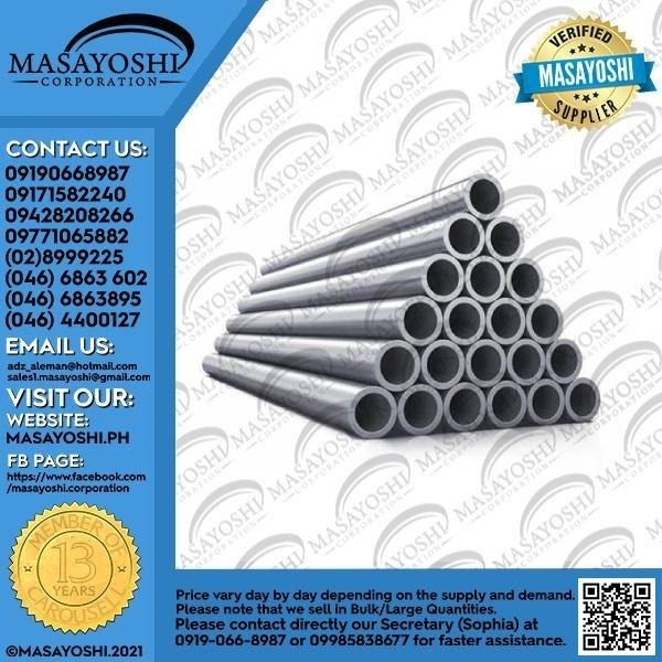 GI Pipe 5" x 125 mm | Galvanized Iron Pipe | Galv. Pipe | Steels | GI ...