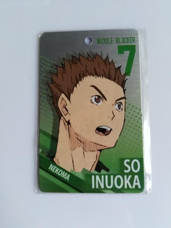 Haikyuu!! - Inuoka Sou - Metallic Plate Part.3, Hobbies & Toys ...
